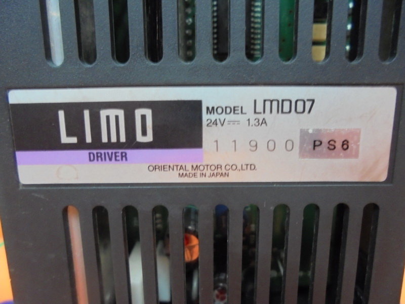 ORIENTAL MOTOR LMD07 LIMO DRIVER - PLC DCS SERVO Control MOTOR POWER SUPPLY IPC ROBOT